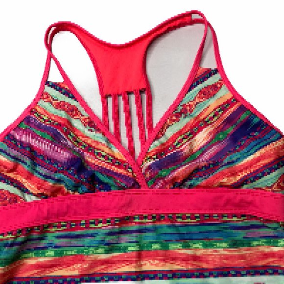 Title nine | Swim | Title Nine Tank Top Tankini Swimsuit Top Pink M ...